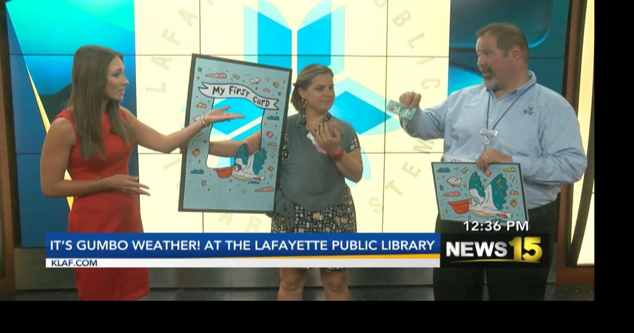 It's Gumbo Weather At The Lafayette Public Library, Get Your Limited Edition Library Card ...