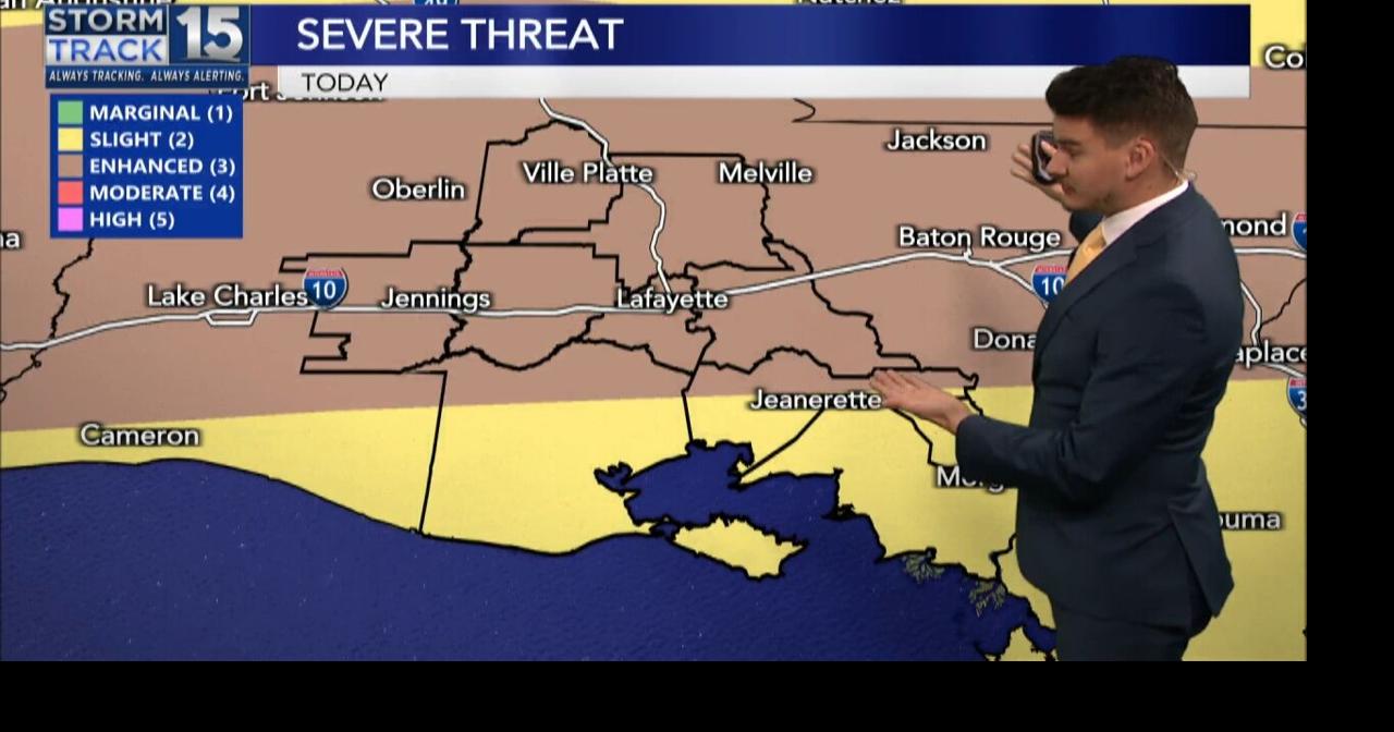 Severe Weather Expected Later Today | Forecast | kadn.com
