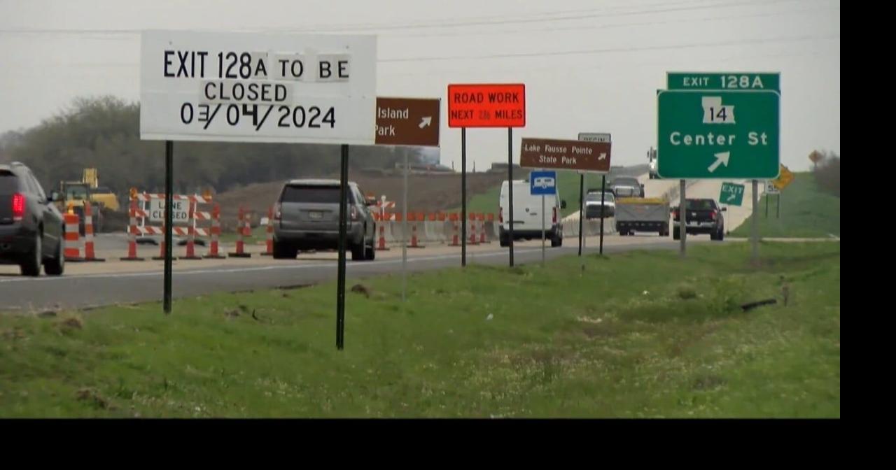 US 90 East exit at Center Street closed to replace exit ramp | Local ...