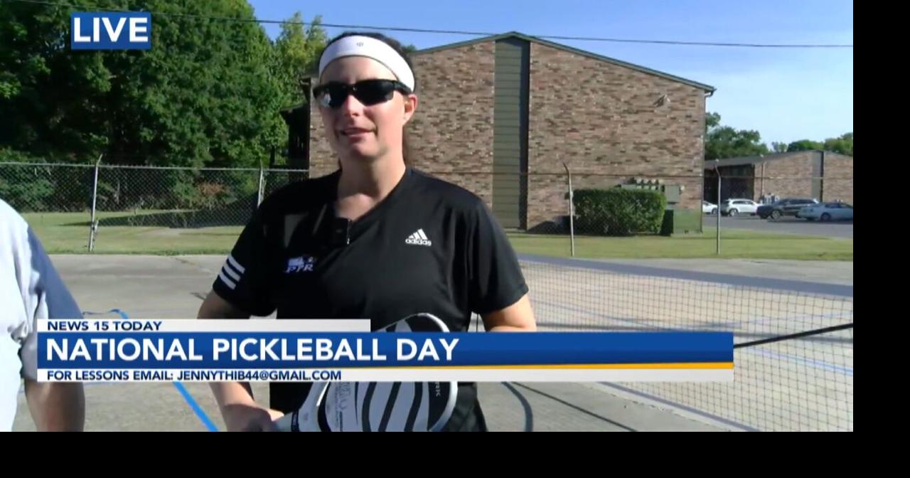 It's National Pickleball Day. Greg & Jenny Thibodeaux are here to show us how to play | Video ...