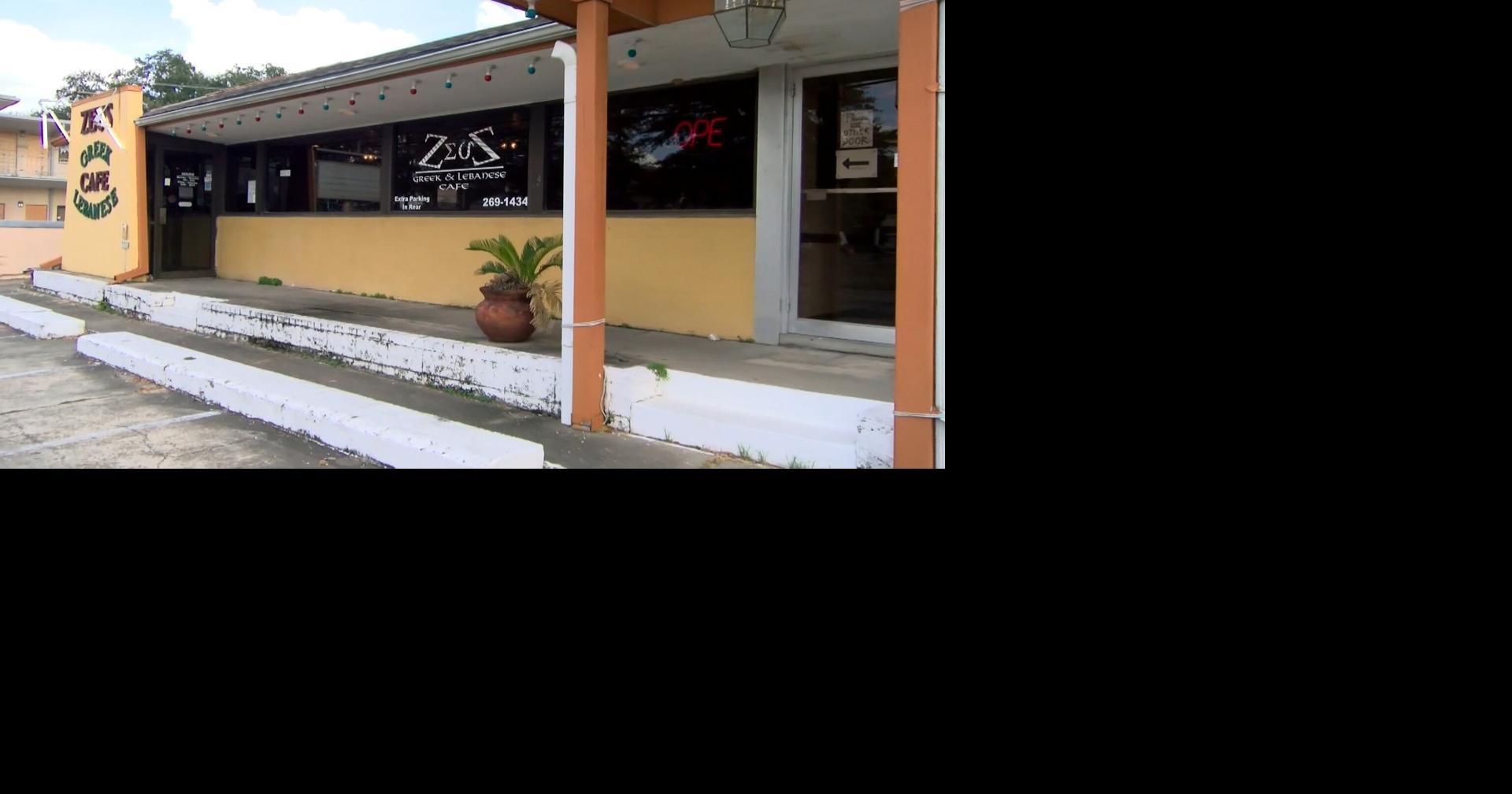 Zeus Cafe in Lafayette on Pinhook Road closing its doors | Local | kadn.com