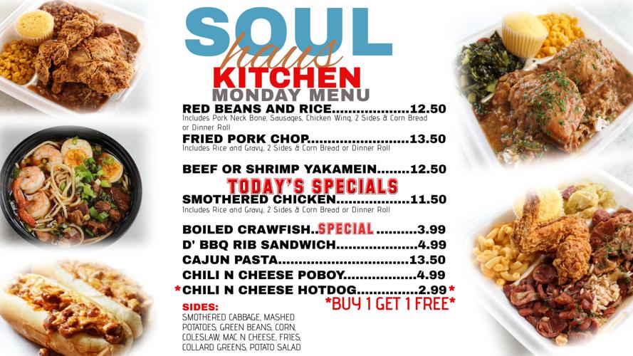 What's for Lunch? Soul Haus Kitchen Serving Up Home Cooked Meals On ...
