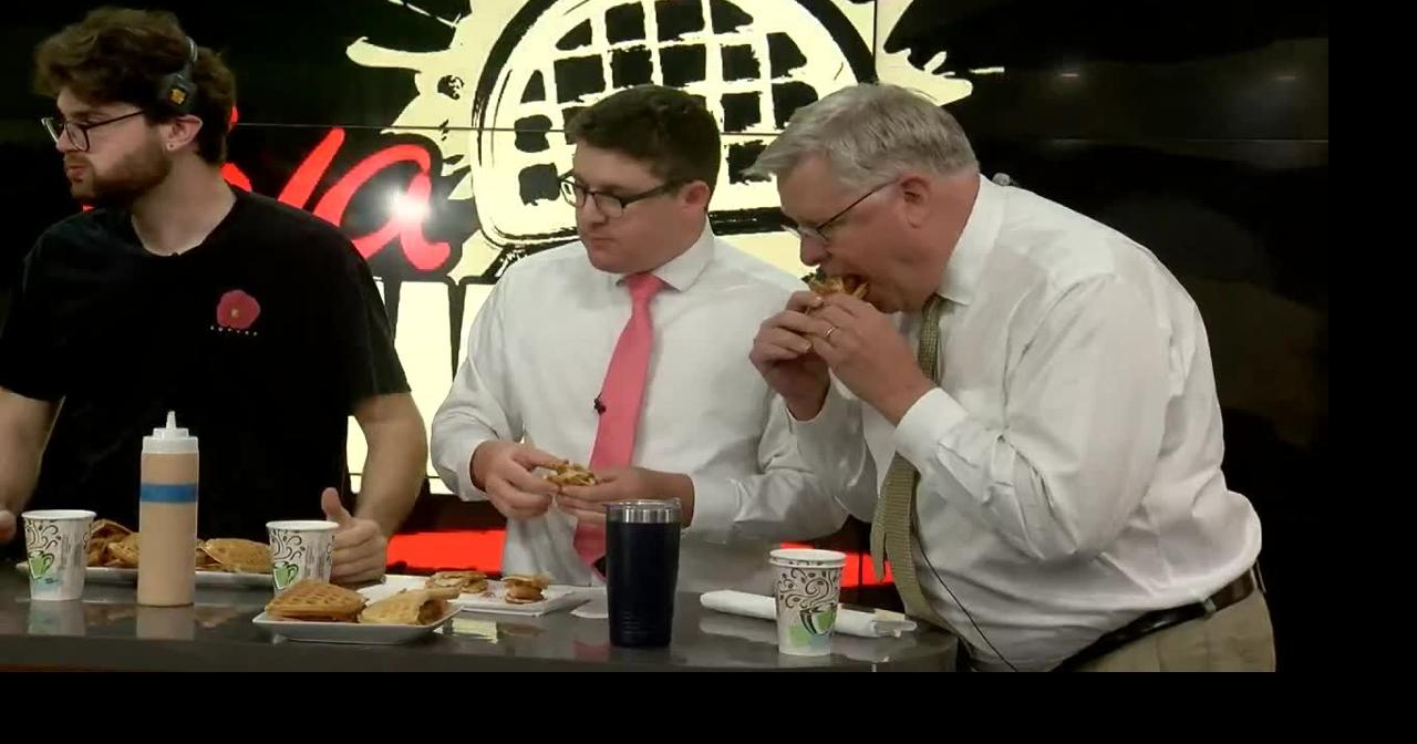 Viva La Waffle Good Day Acadiana Waffle Eating Contest (part 4) | Video ...