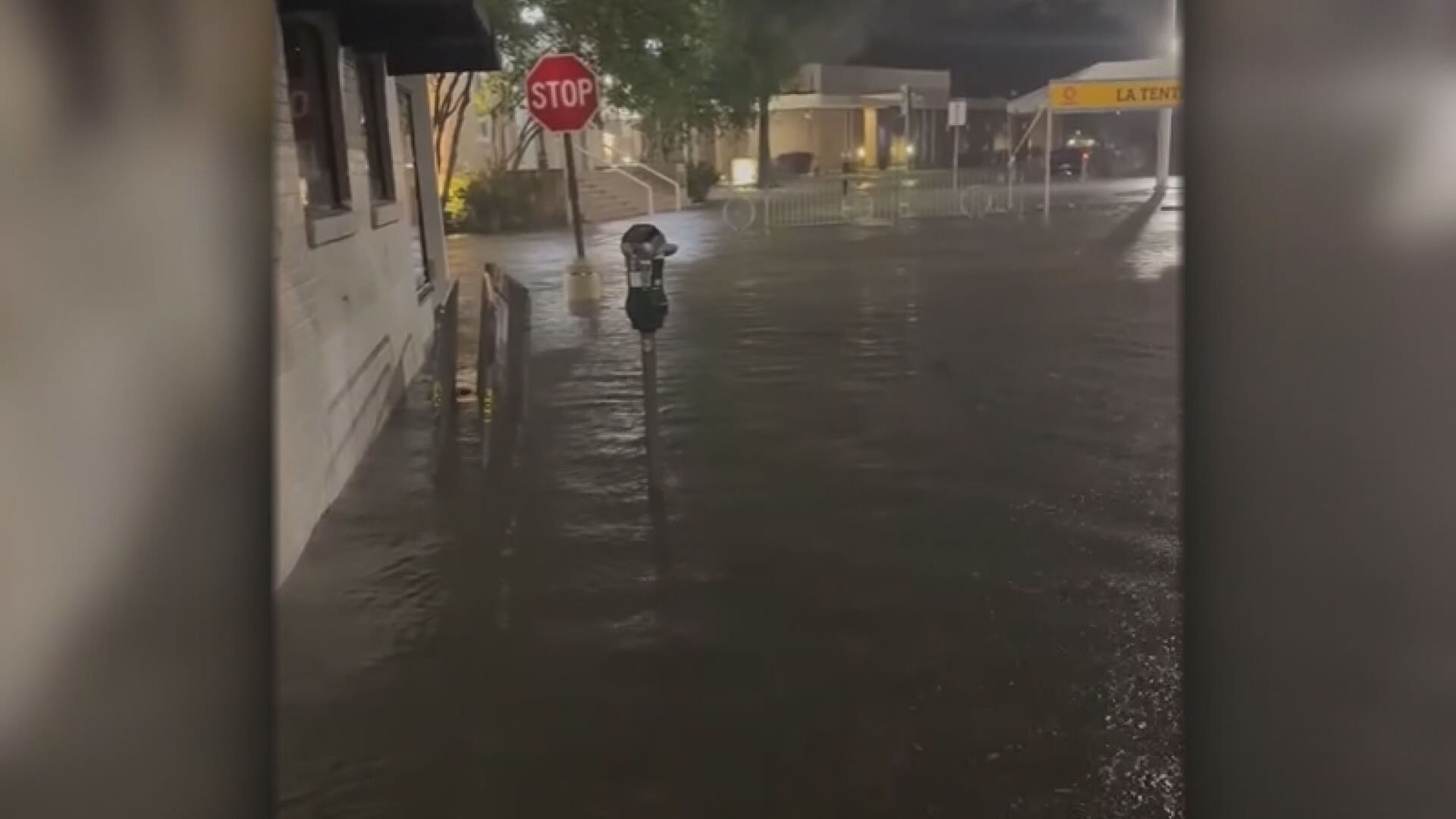 Heavy rains flood downtown Lafayette | Local | kadn.com