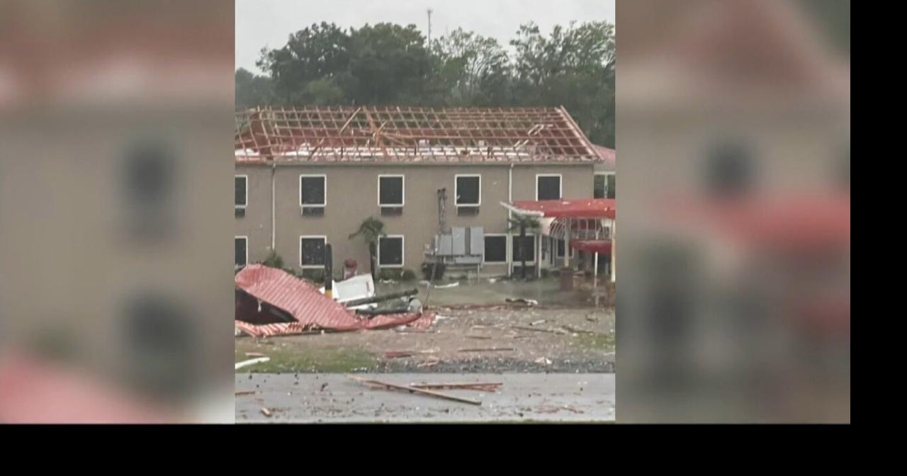 Dangerous storms move through causing death, destruction in Acadiana ...