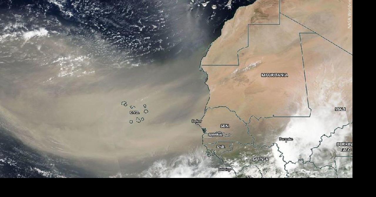 Good Question: How does Saharan dust settle down tropical activity ...