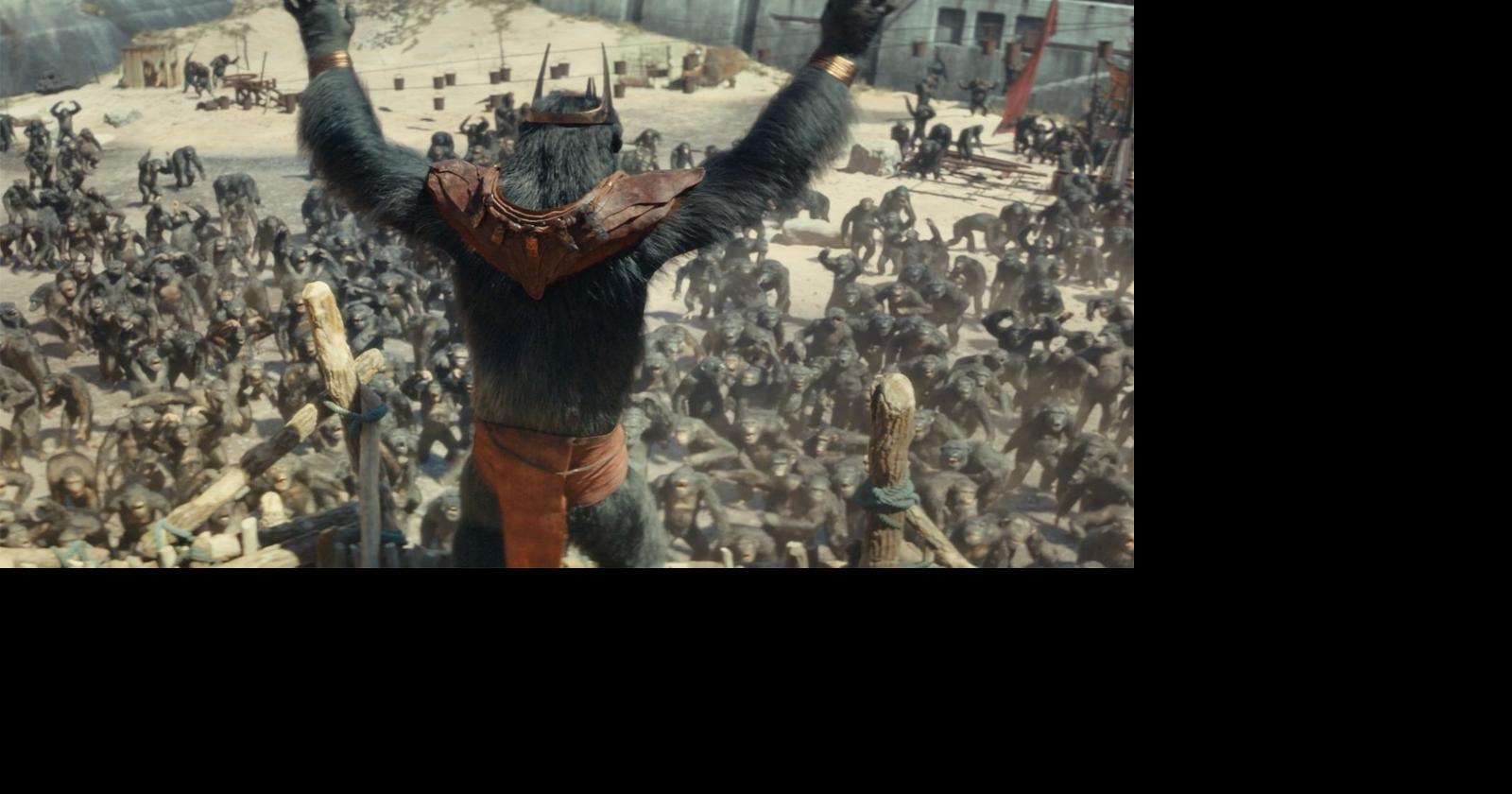 ‘Kingdom of the Planet of the Apes’ trailer shows the apes in charge ...