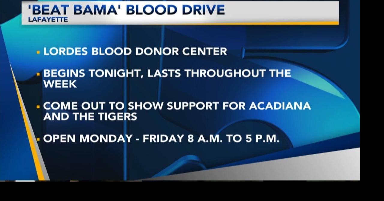 Our friends from the Lourdes Blood Donor Center are talking about the ...