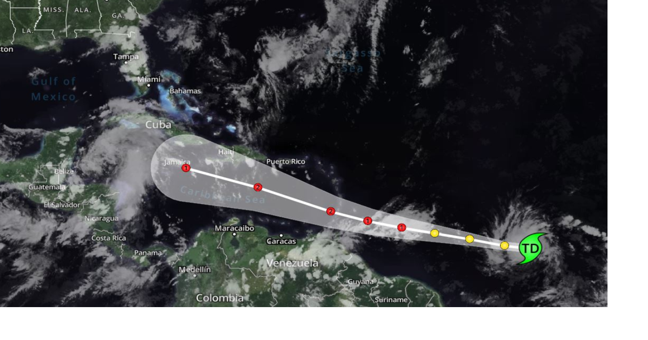 Tropical Depression Two forms in Atlantic Ocean | Tracking The Tropics ...