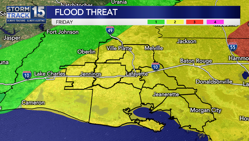 Acadiana braces for third round of severe weather this week | Local ...