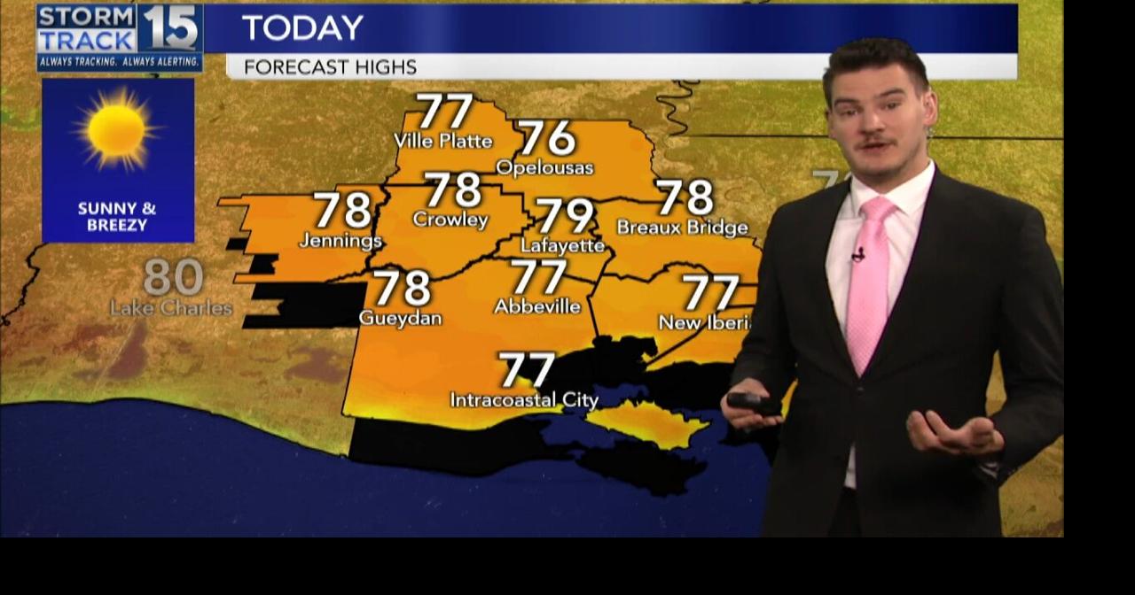 Sunshine and Warm Temperatures Today | Forecast | kadn.com