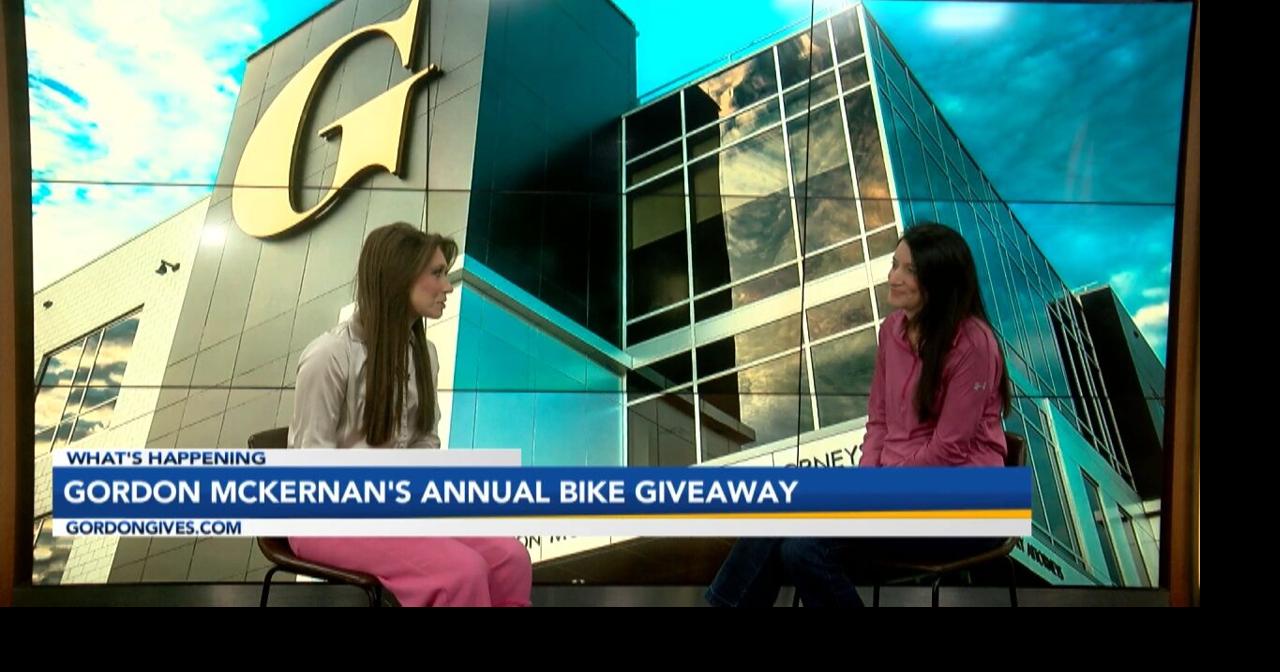 Register Now For Gordon McKernan's Annual December Bike Giveaway ...