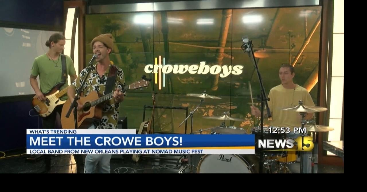 Meet The Crowe Boys! Catch Them This Weekend at the NOMAD Music ...