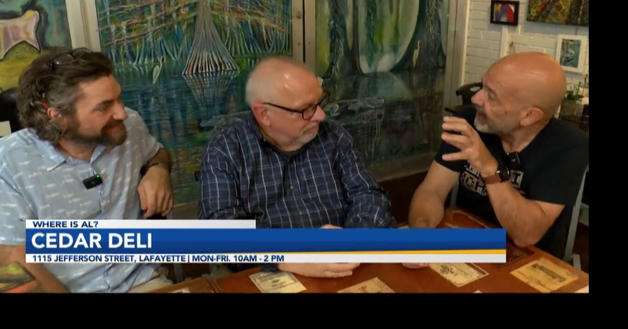 Dusty Reed, the Cajun Picasso, dropped in to talk about Nabil Loli's ...