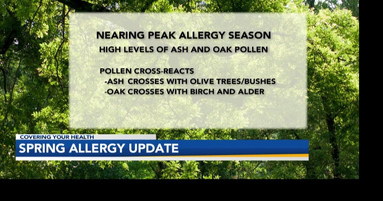 Covering Your Health: Spring allergy season nears its peak | Health ...