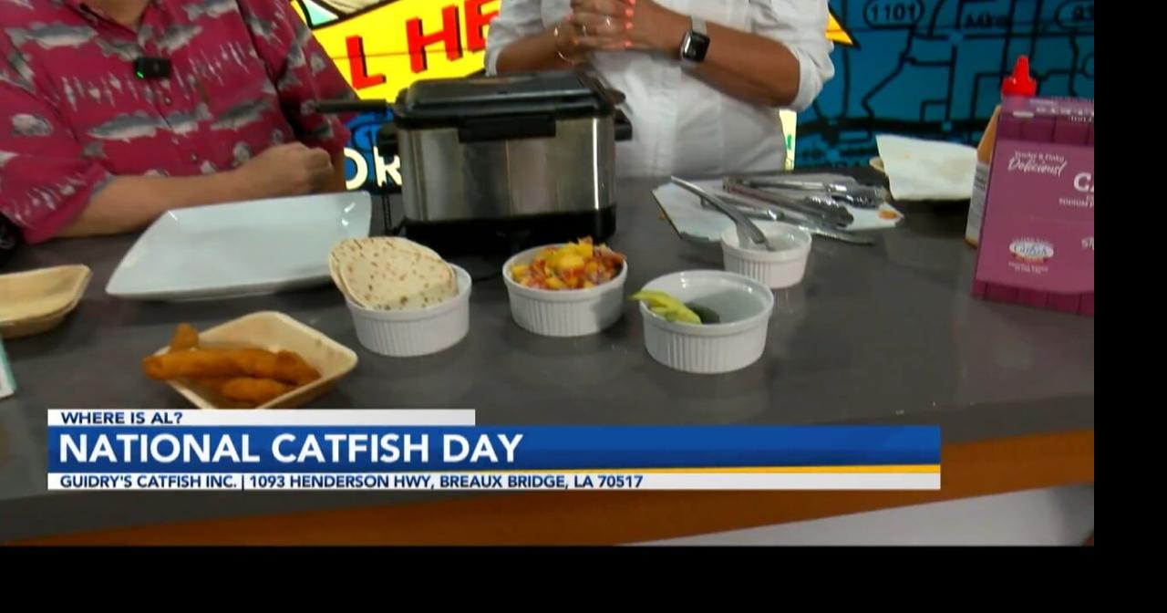 3-It's National Catfish Day. Chef Johnnie Gale has great catfish ...