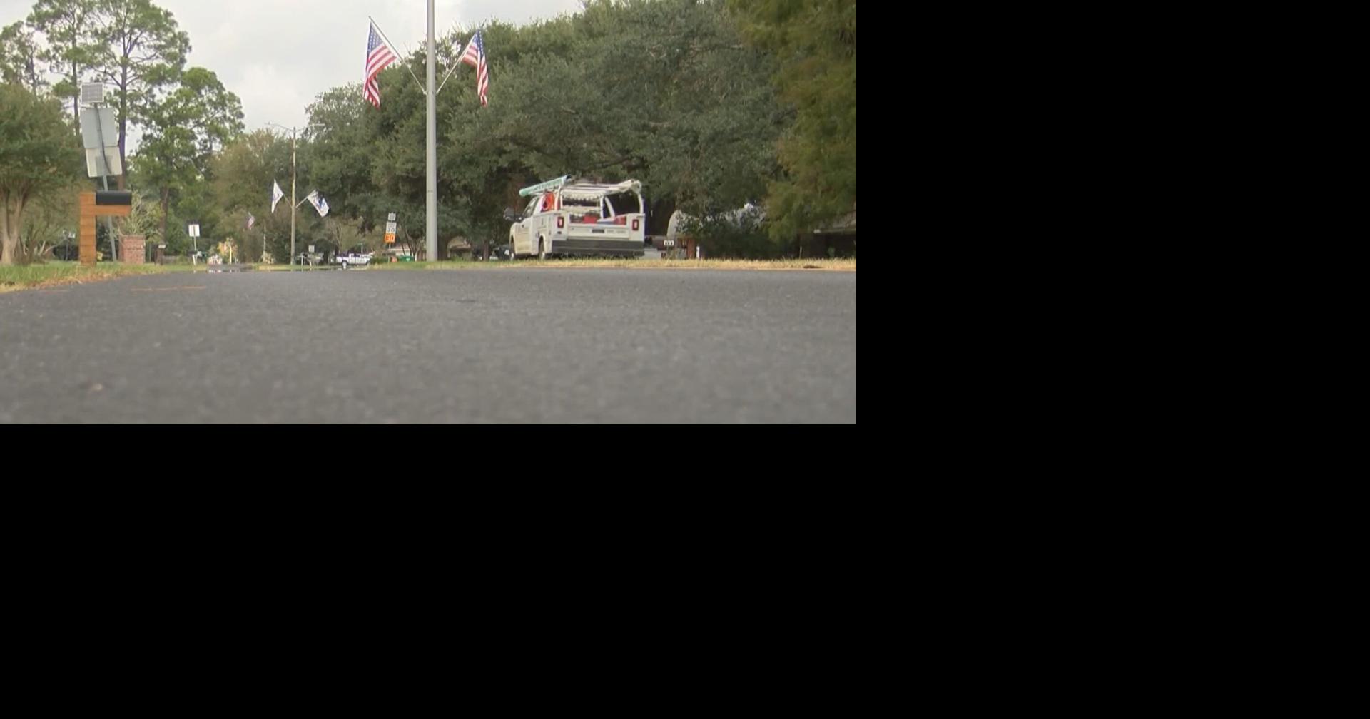 LCG Public Works crews remove flags from Brentwood neighborhood in ...