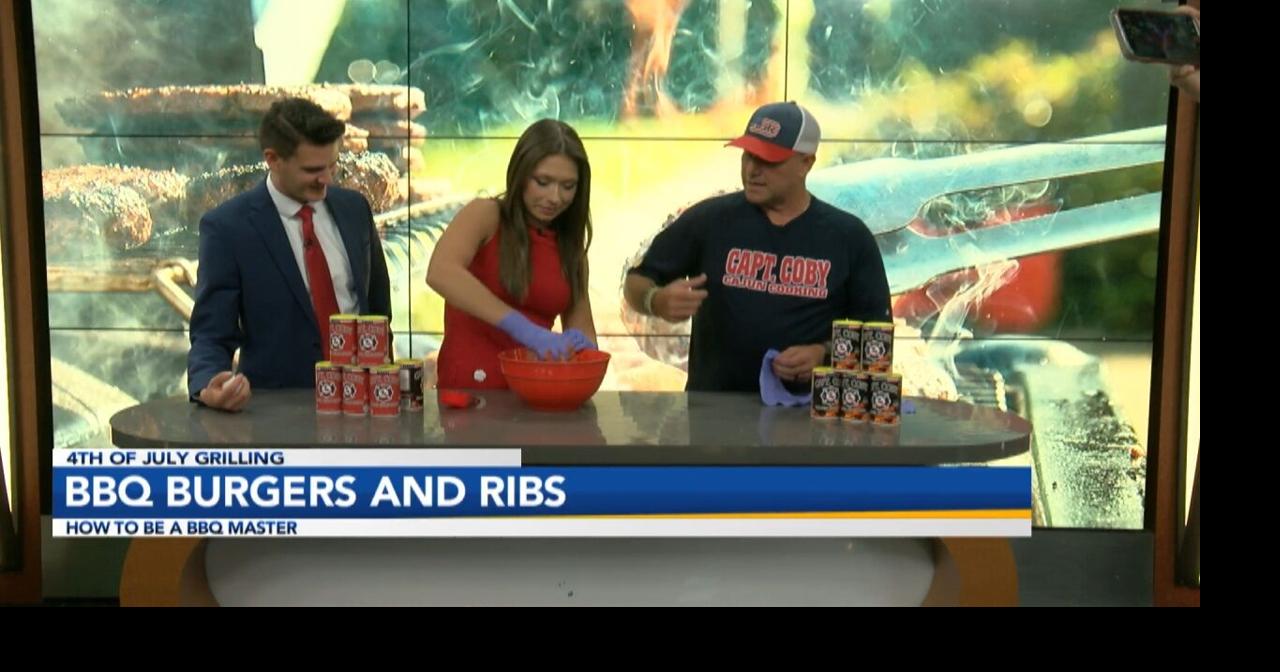 Grilling Secrets and Safety With Captain Coby's Cajun Cooking, BBQ Pork ...