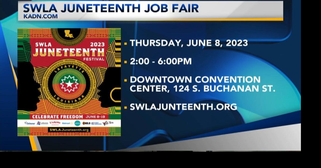Abram Freeman discusses the Juneteenth Job Fair with Alex Worstell ...