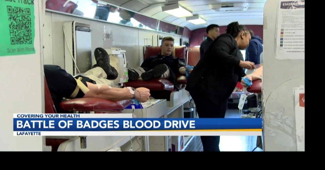 Battle of the Badges helps replenish low blood supply | Local | kadn.com
