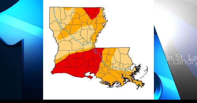 Storm Track15 Tracking Extreme Drought Conditions In Acadiana | Weather ...