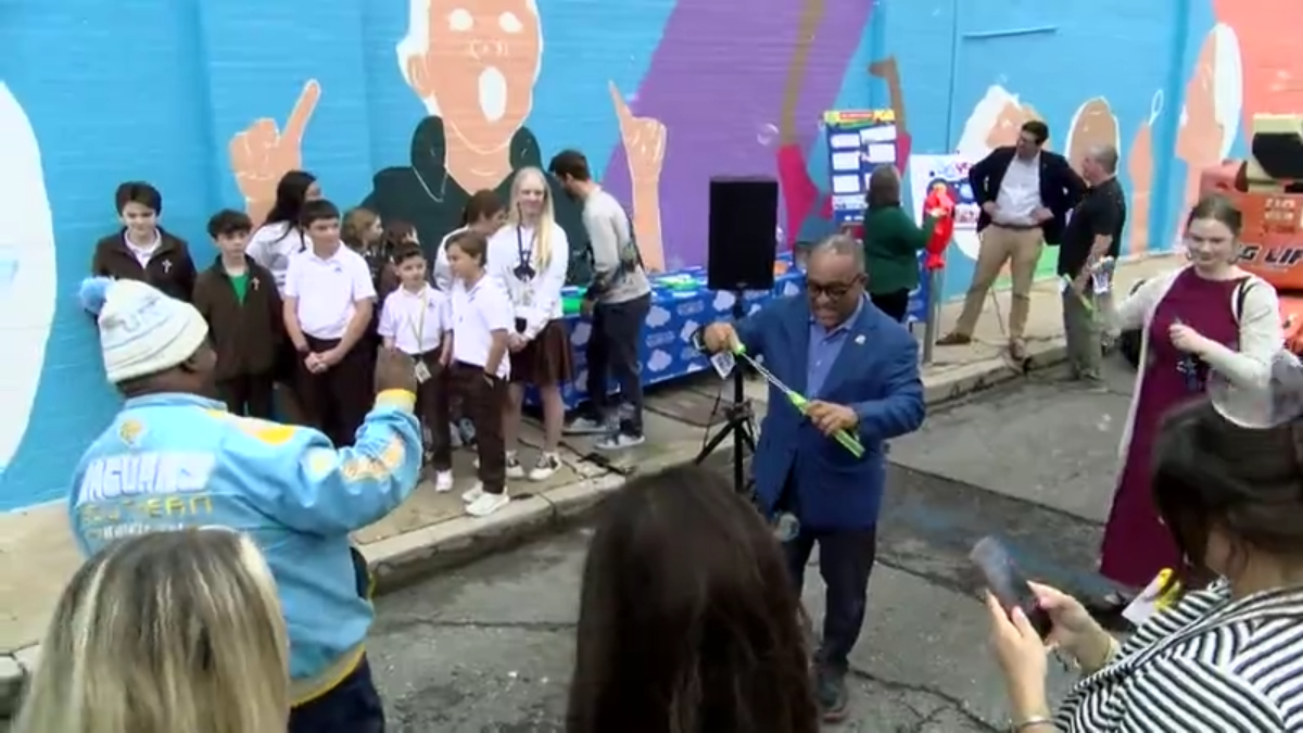 Downtown Lafayette Mural First Stroke Ceremony - 1/22/26 | | kadn.com