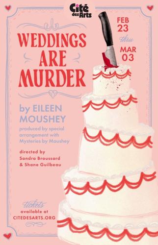 Fun Murder Mystery, WEDDINGS ARE MURDER by Eileen Moushey, Coming to ...
