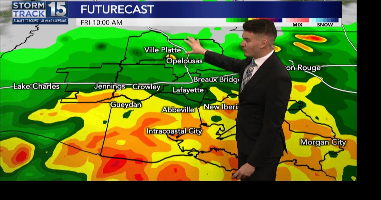 Slow-moving Storms Could Cause Flood Concerns Today | Forecast | kadn.com