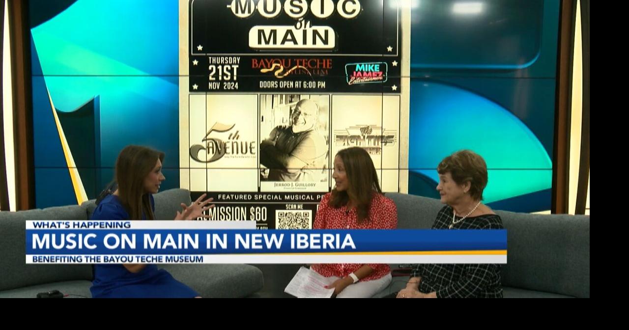 Enjoy Great Music at Music on Main, A Fundraiser for the Bayou Teche Museum | Features | kadn.com