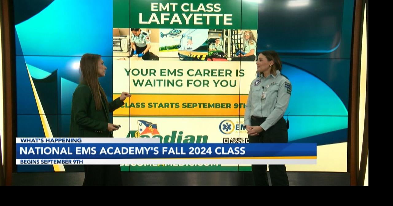 Registration open for the next National EMS Academy EMT class ...