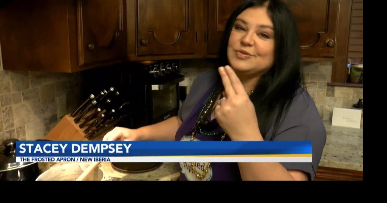 2-Stacey Dempsey of the Frosted Apron has gone viral with her King Cake ...