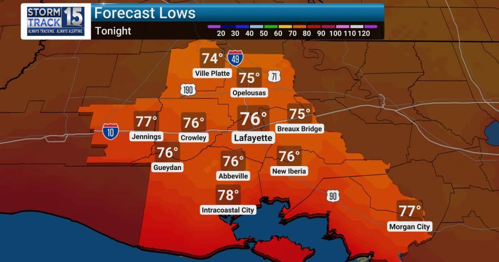 Hot, Humid, Stormy Pattern | Forecast | kadn.com