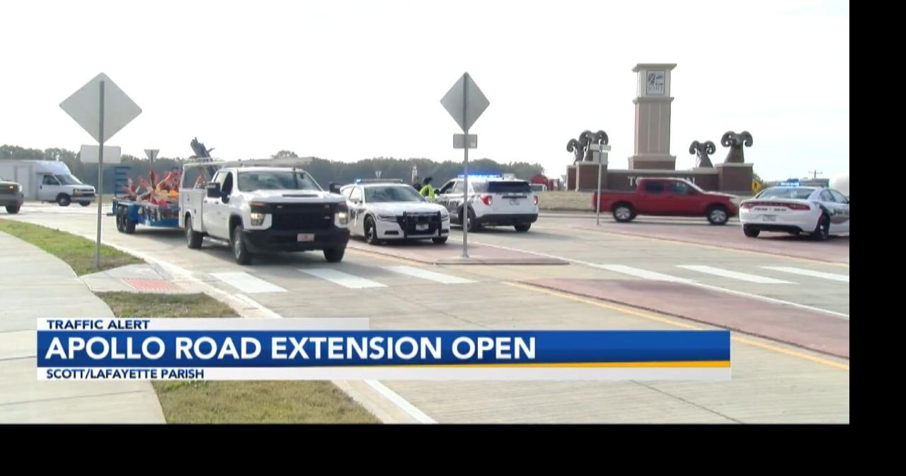 Apollo Road Extension opens to drivers | Local | kadn.com