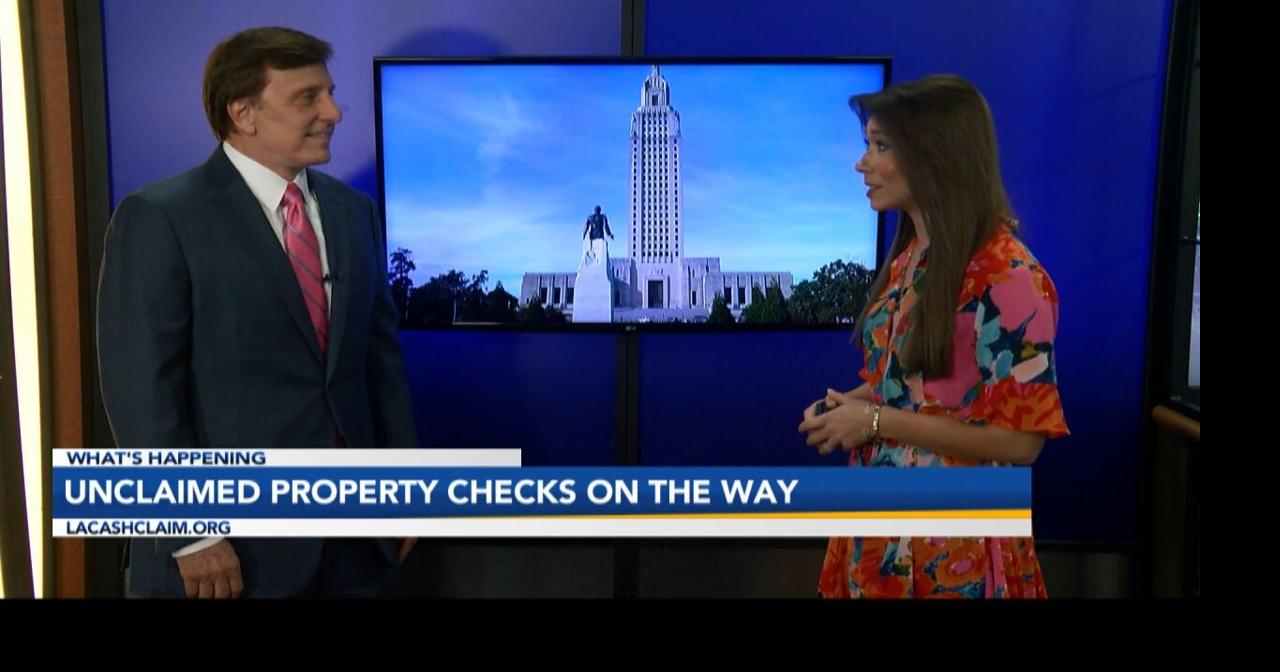 $5.1 Million in Unclaimed Property Checks on The Way | Features | kadn.com