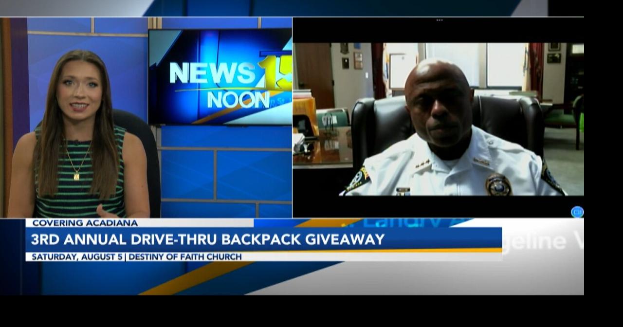 Lafayette City Marshal Reggie Thomas Gearing Up To Giveaway Over 800 ...