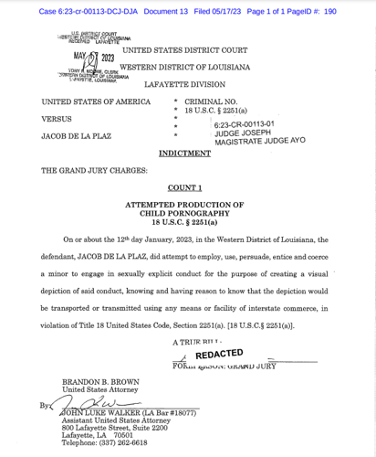 Former Lafayette and Vermilion Parish teacher indicted on federal ...
