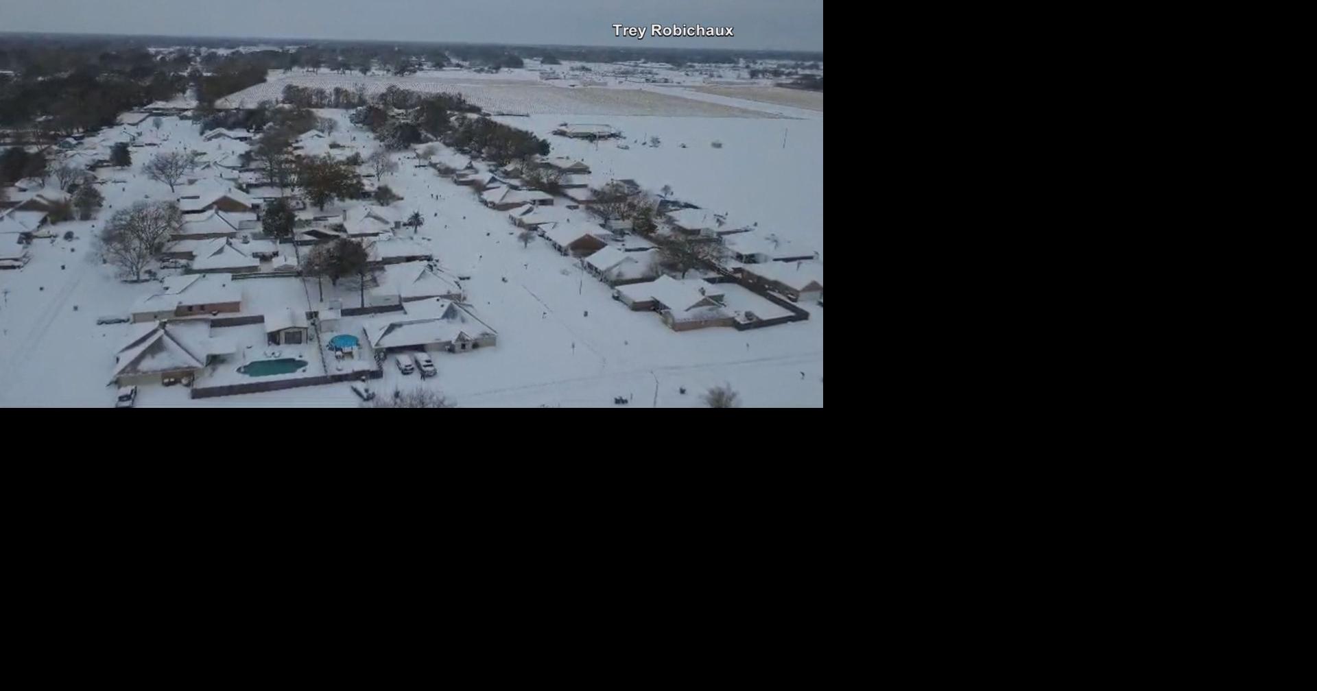 9 inches of snow fell in Lafayette during Blizzard of 2025; Hub City ...