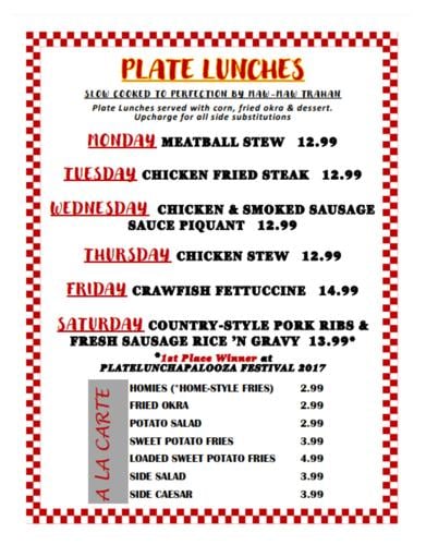 What's For Lunch? The Cajun Table Shows Off Home-Style Cajun Cuisine ...