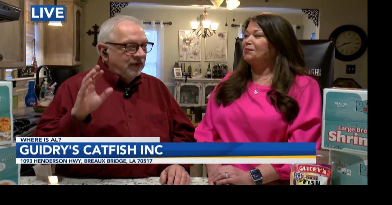 8-Friday Feed is with Chef Johnnie Gale, corporate chef with Guidry's ...