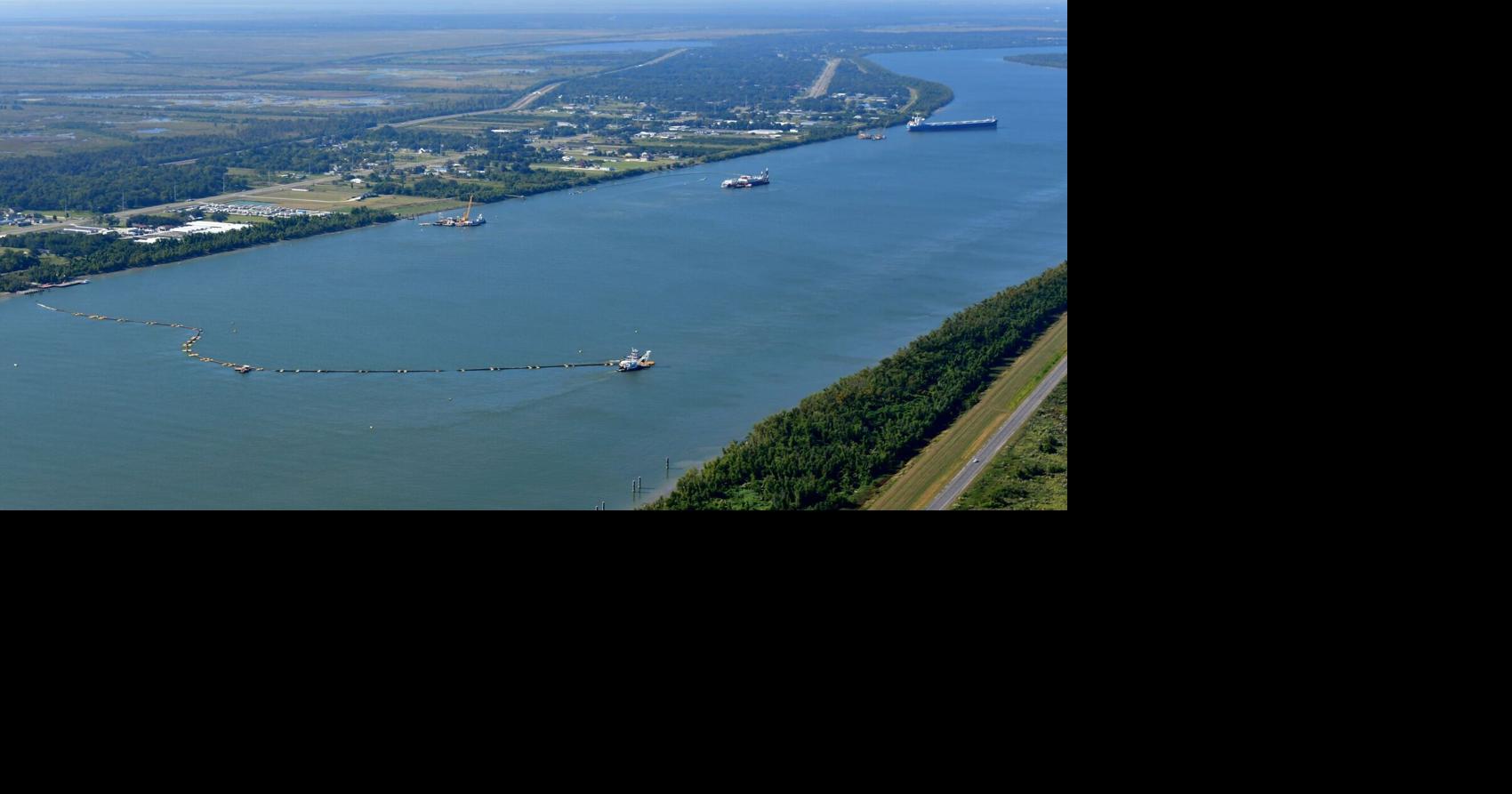 Salt water wedge in the Mississippi River threatens drinking water in ...