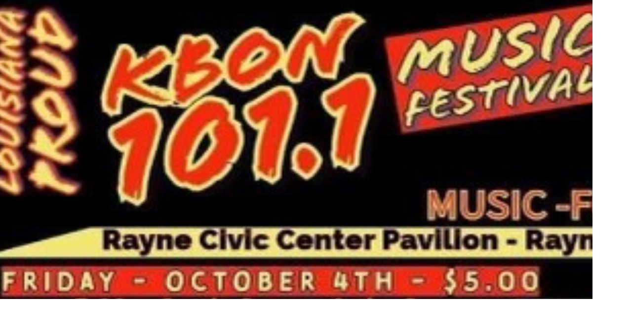 KBON 101.1 Music Festival in Rayne | Local | kadn.com