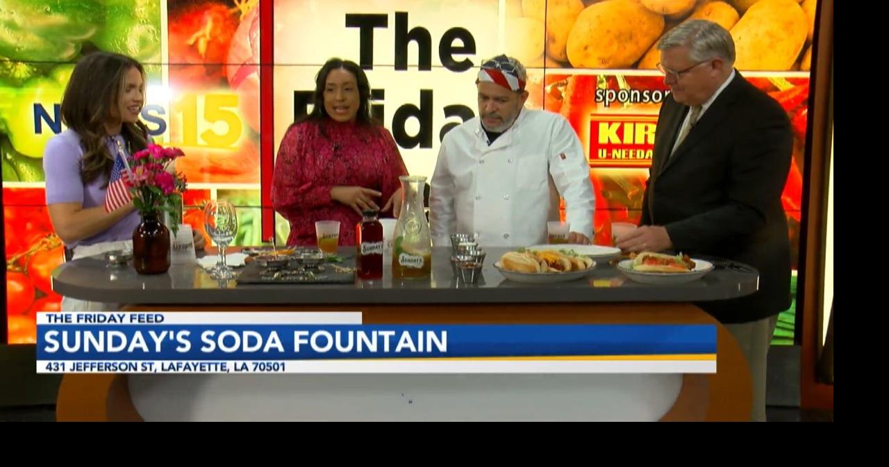 4-Friday Feed: Sunday's Soda Fountain | Video | kadn.com