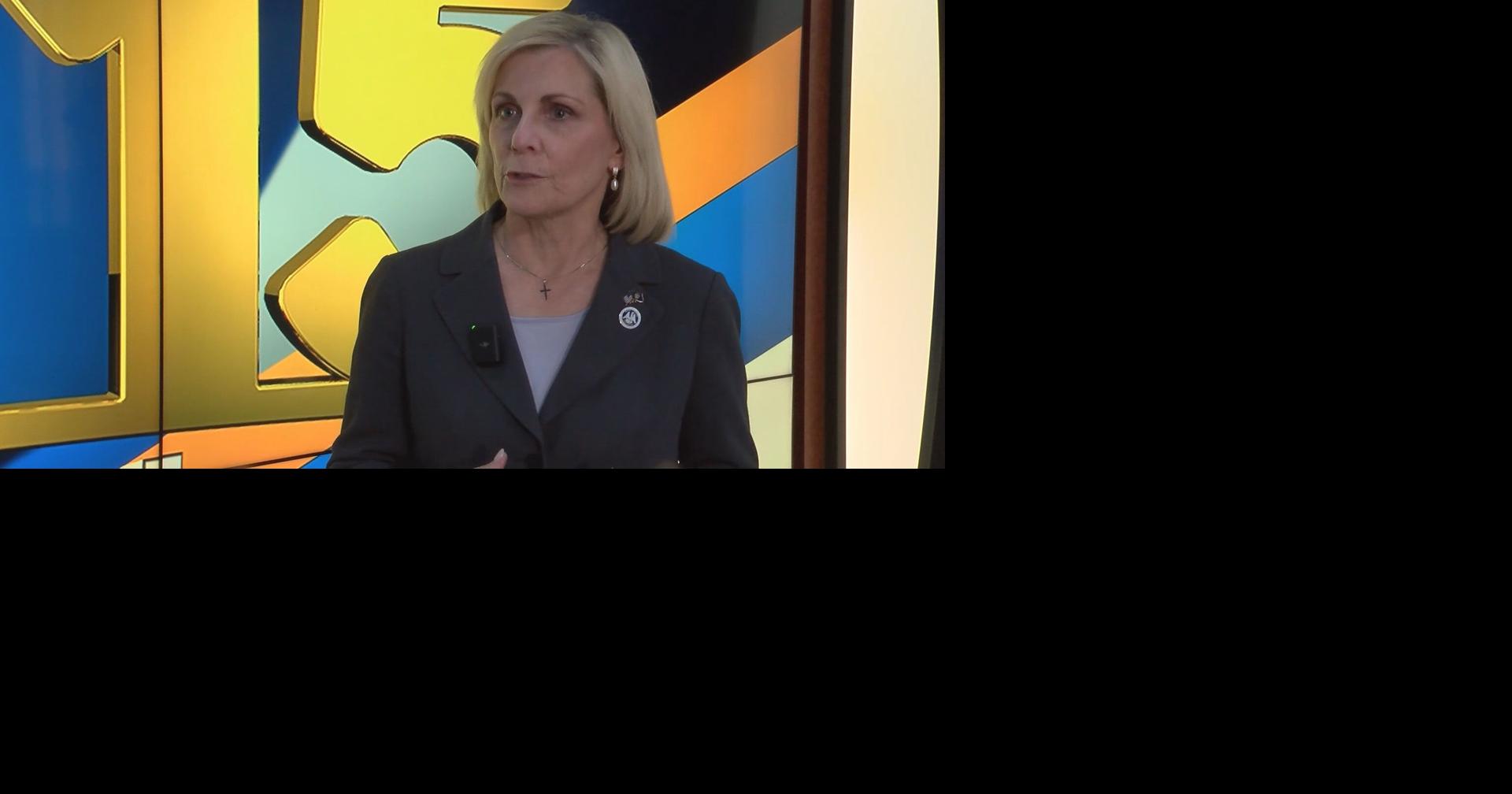 Louisiana Secretary of State Nancy Landry discusses new voting rules ...