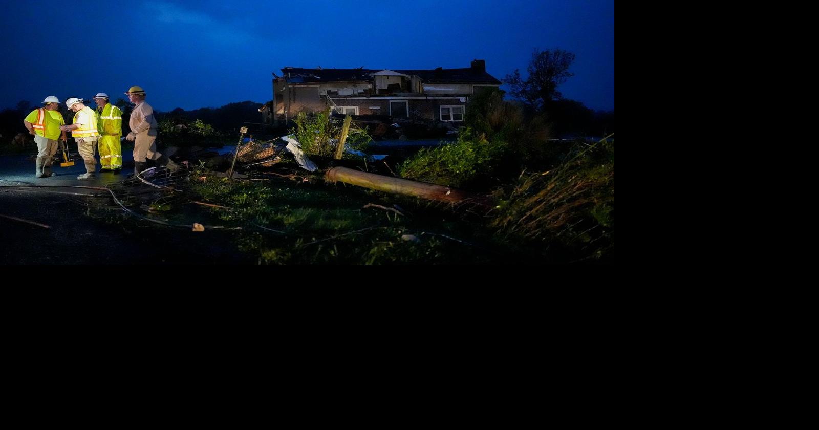 Southeast is lashed by more severe weather after deadly storms and ...