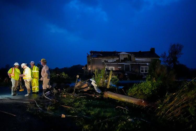 Southeast is lashed by more severe weather after deadly storms and tornadoes hit Tennessee ...