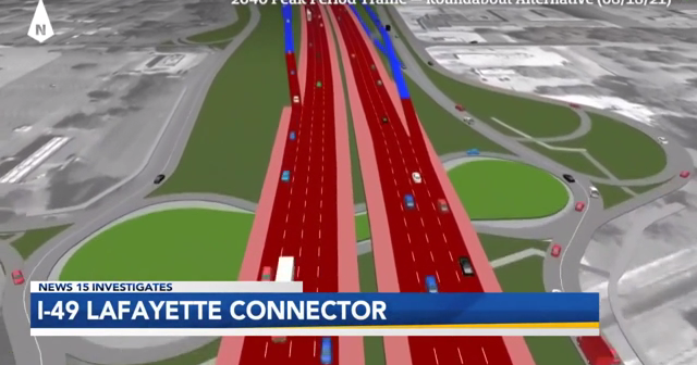 News 15 Investigates: Will the I-49 Lafayette Connector be built ...