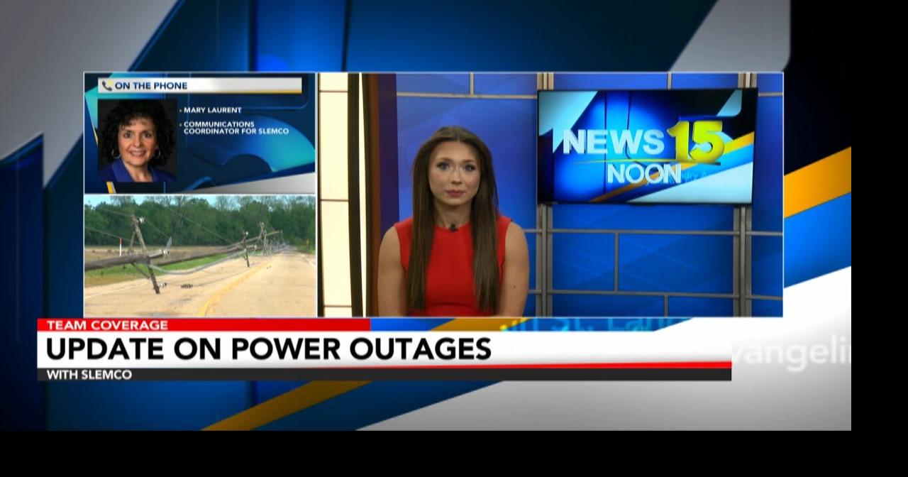 Update On Severe Weather Power Outages With SLEMCO | Features | kadn.com