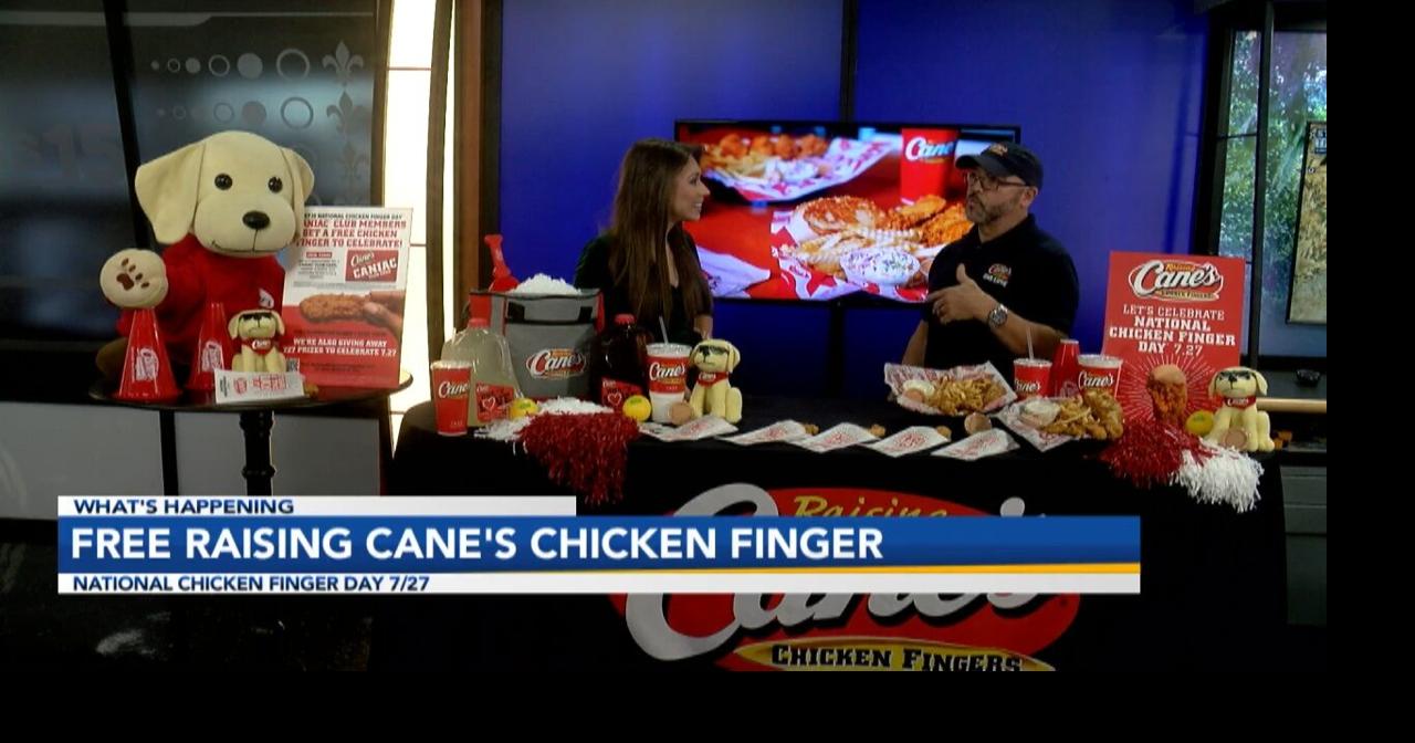 Free Raising Cane’s Chicken Finger on National Chicken Finger Day 7/27 ...