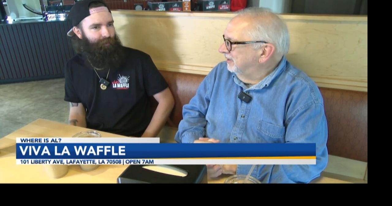 Al Hebert visited Viva La Waffle to check our the new menu items ...