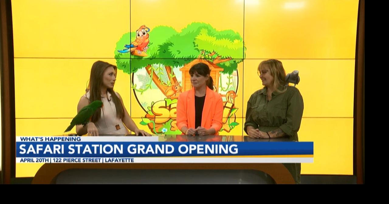 Safari Station Grand Opening April 20th, Get Hands On Experience With ...